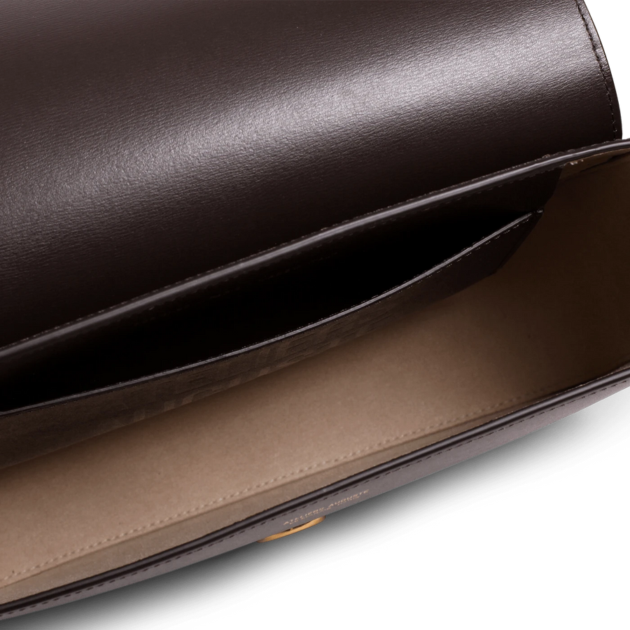 Mini Monceau Gold Edition - Chocolate Box Leather – Ateliers Auguste